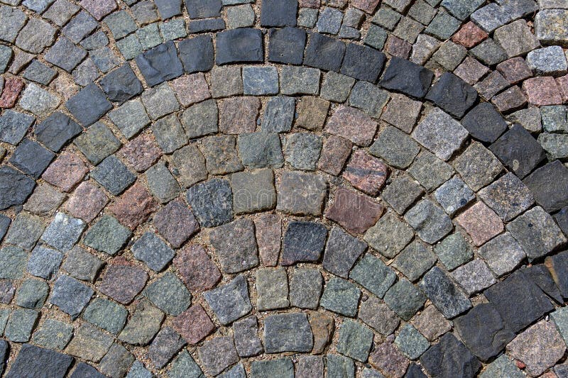 Granite Pavement with Pattern .real Stone 2 Stock Image - Image of ...