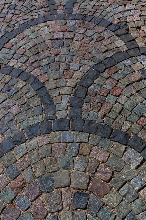 Granite Pavement with Pattern .real Stone 3 Stock Photo - Image of ...