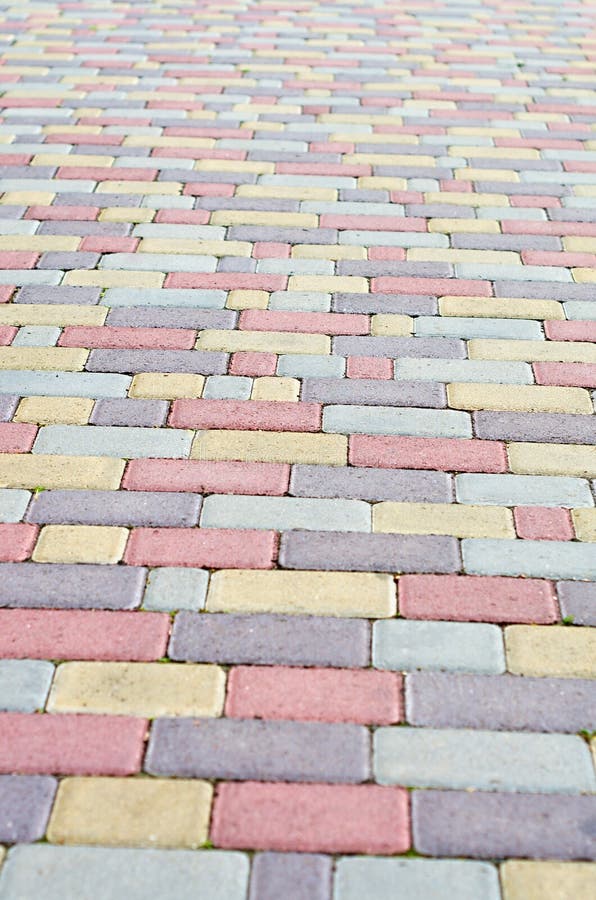 Colored Pavers Stock Images - Download 137 Royalty Free Photos