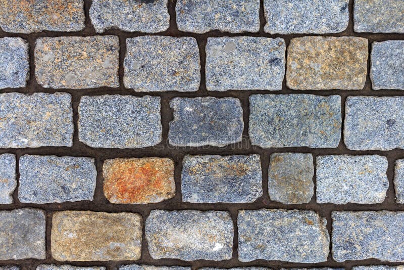 Granite Paving Stones. Texture of Natural Granite Stock Image - Image ...