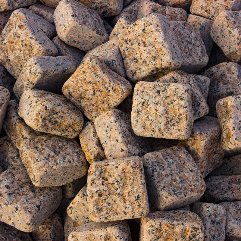 Granite Pebbles Texture, a Pattern for Use in Landscape Design Stock ...