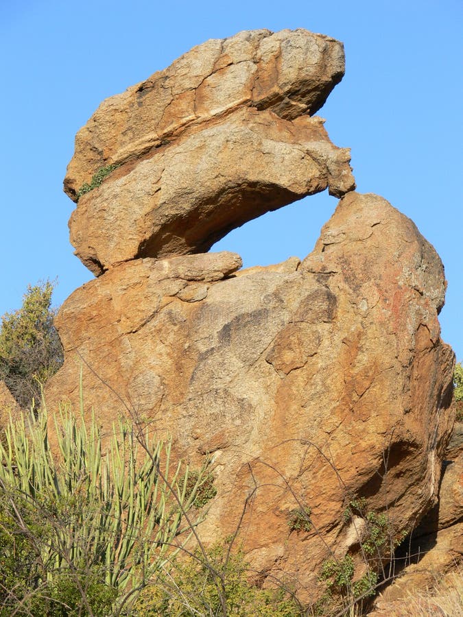 Granite rock formation stock image. Image of namaqualand - 12965003