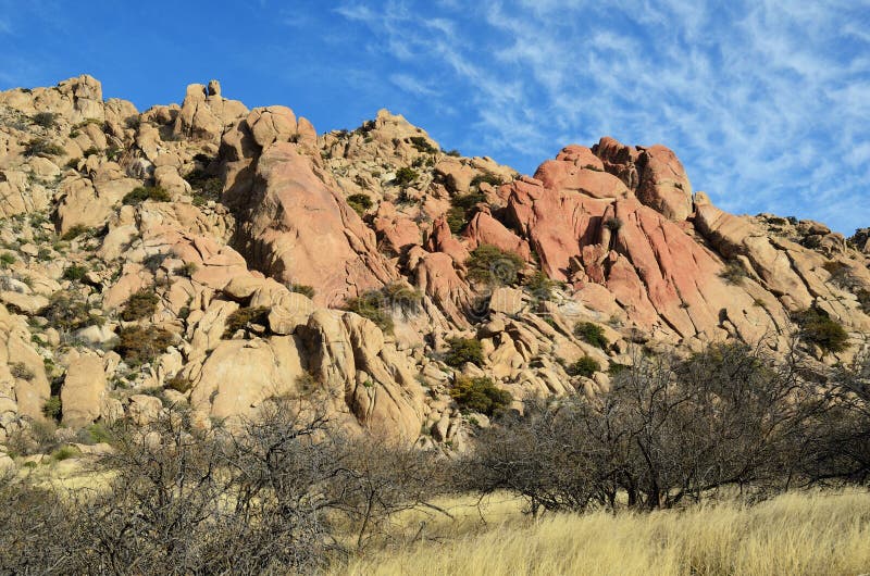 Granite Rock Formations in Arizona Stock Photo - Image of southwest ...
