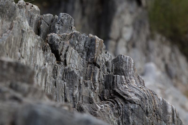 Granite Rock, Quartz and Nickel Streaks Stock Photo - Image of basaltic ...