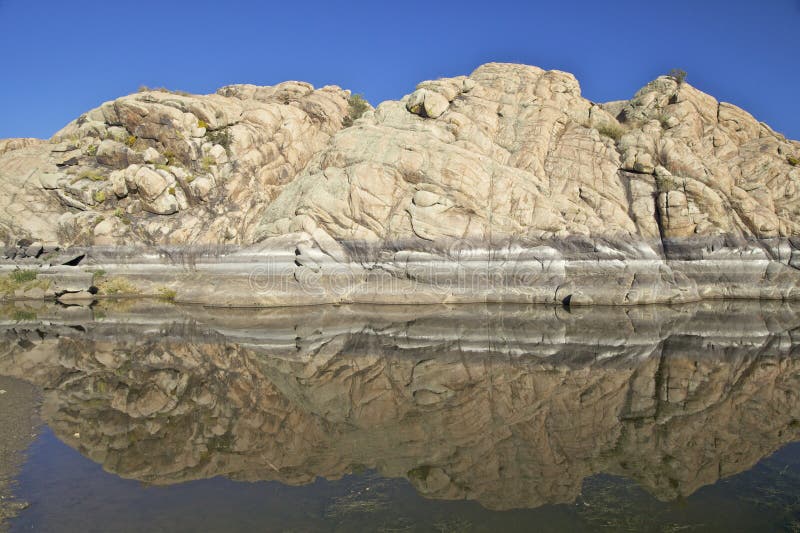 Granite Rock Reflection stock photo. Image of beautiful - 27592982