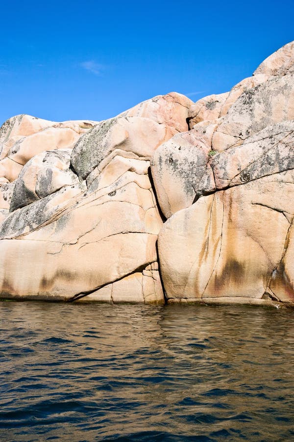 Granite rocks stock image. Image of crevice, cliffs, marine - 17834859