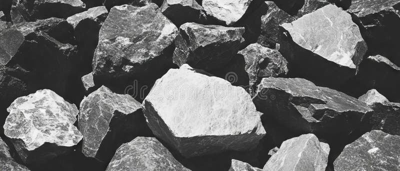 Granite Rocks Showcasing Distinctive Grainy Texture and Durability in ...