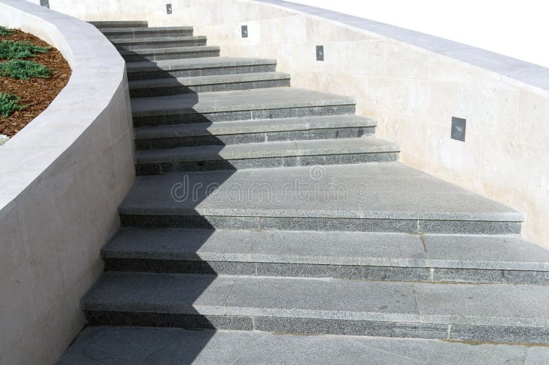 Granite Stairs Steps Background Stock Photo - Image of concept ...