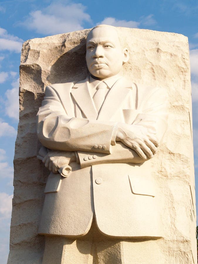 Granite Statue of Martin Luther King, West Potomac Park, Washington DC ...