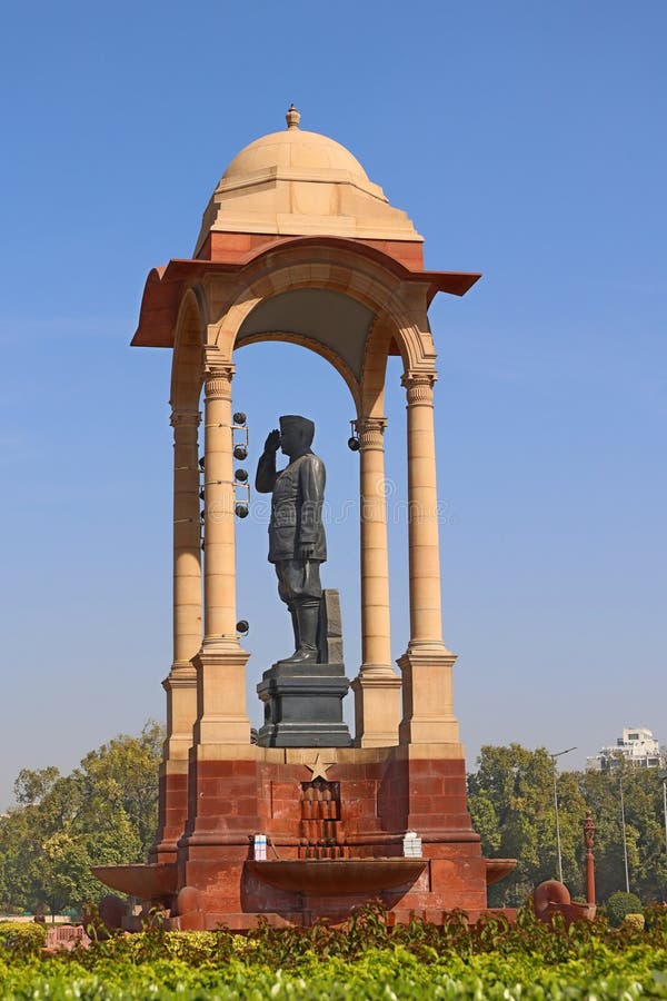 The Granite Statue of Netaji Subhas Chandra Bose Editorial Image ...