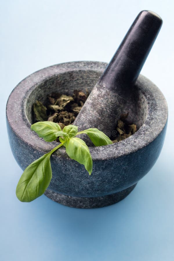 Granite stone mortal stock photo. Image of ingredient - 147359514