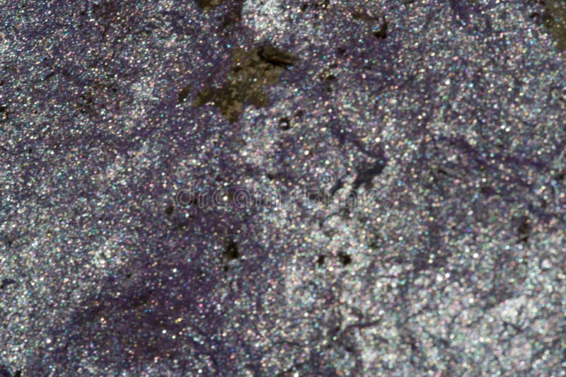 Granite Stone Painted in Blue Paint. Solid Rock Pieces or Solid Mass ...