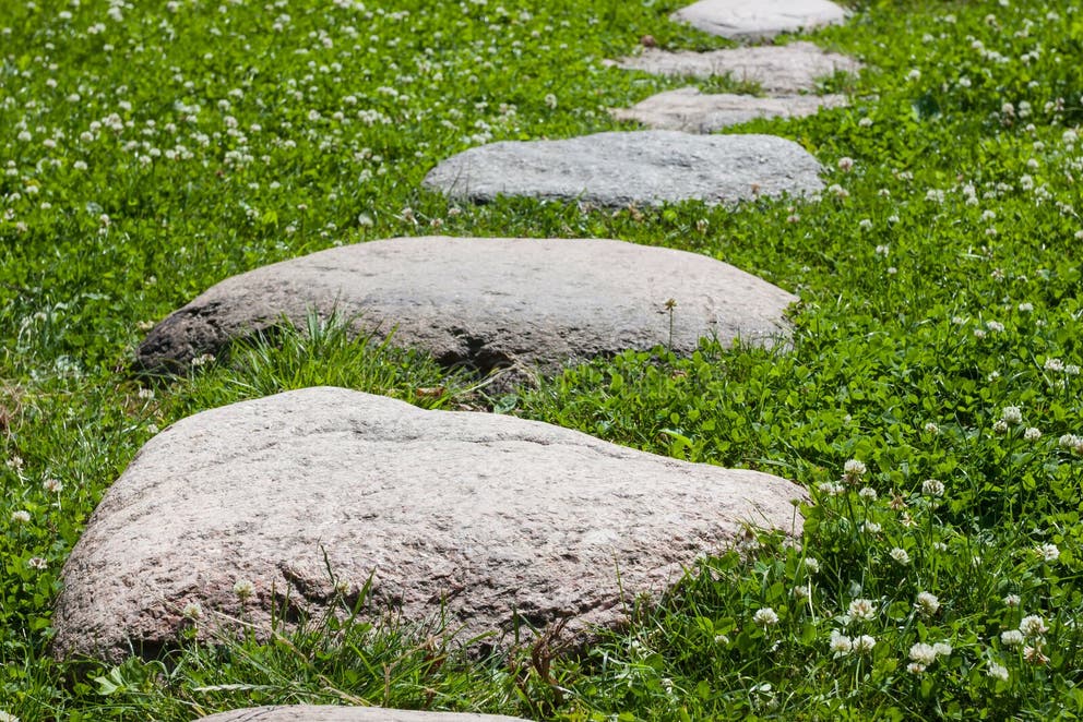 Granite stone pathway stock photo. Image of cobble, sidewalk - 36099638