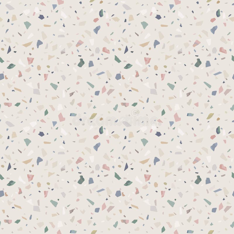 Terrazzo Floor Texture Seamless Pattern. Abstract Design Texture for ...