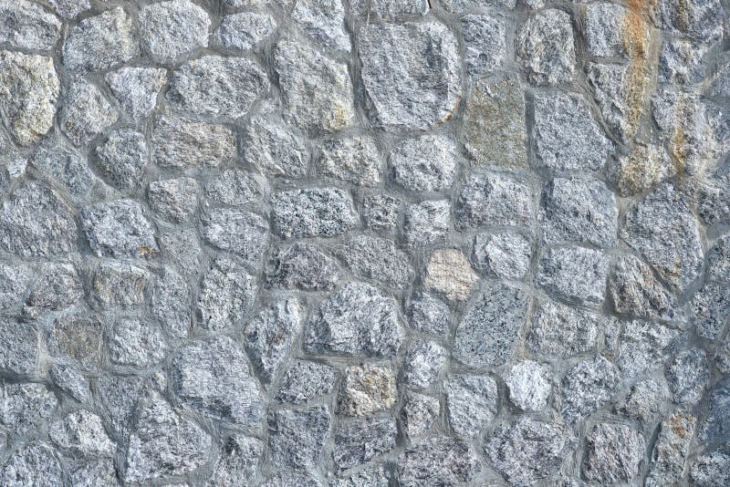 Granite Stone Wall, Pattern of Natural Gray Granite Stone Wall for ...