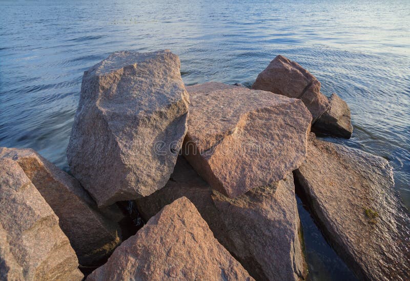 Granite stones close-up stock image. Image of material - 207014073