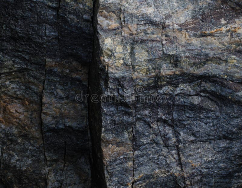 Minerals. Mining Ore. Granite. the Structure of the Stone. Rock. Stock ...