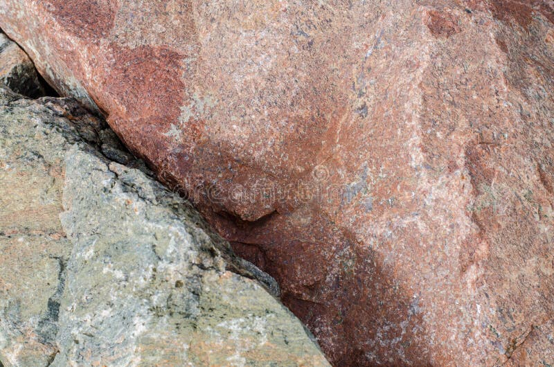 Minerals. Mining Ore. Granite. the Structure of the Stone. Rock. Stock ...