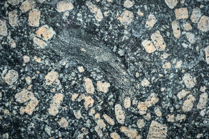 Granite Surface with a Diverse Pattern Showcasing Colors and Textures ...