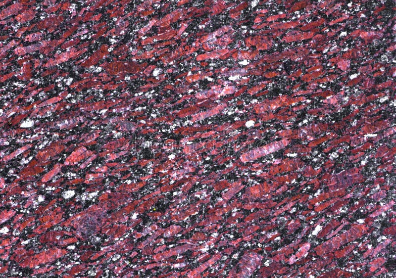 Granite Texture, Red Base with Black and Gray Spots Stock Photo - Image ...