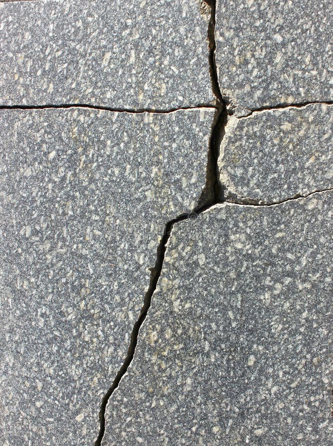 Granite Tile with a Crack, Like the Texture Stock Image - Image of ...