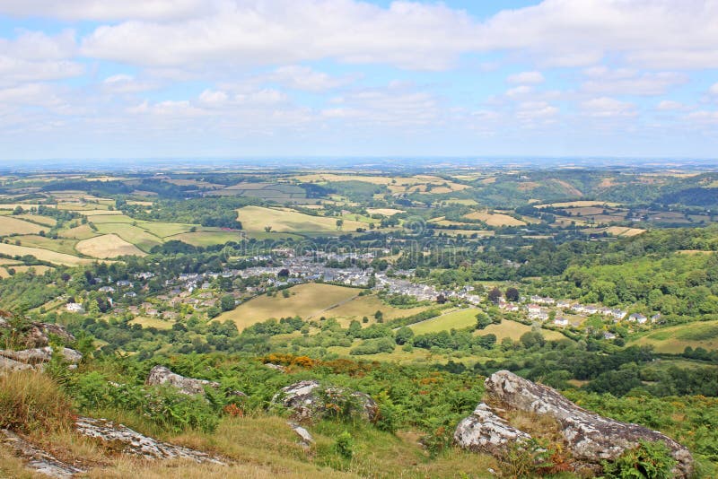 Meldon Hill on Dartmoor, Devon Stock Photo - Image of summer, dartmoor ...