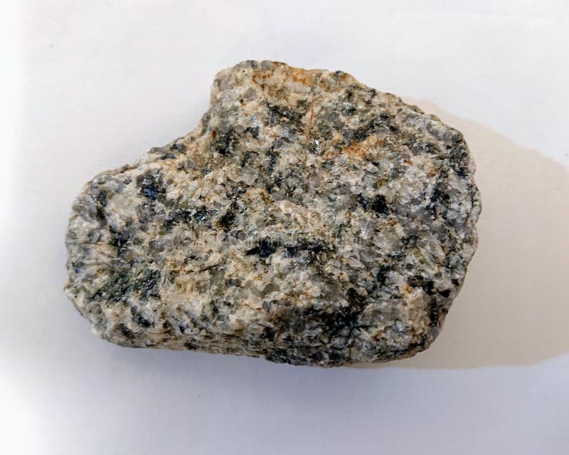 Granite Rock With Mica, Feldspar And Quartz Stock Photo - Image of ...