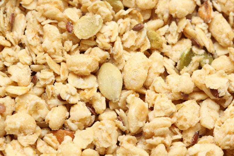 Granola stock image. Image of close, healthy, edible - 10042693