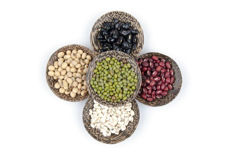 Mezcla Colorida De Diversos Granos Secos Foto de archivo - Imagen de ...