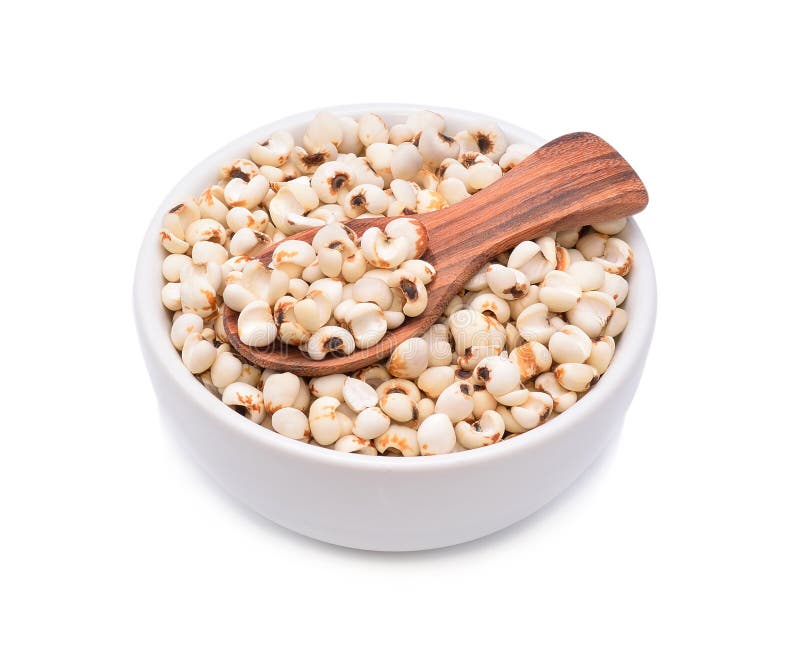 Granos De Mijo Sobre Fondo Blanco Foto de archivo - Imagen de dieta ...