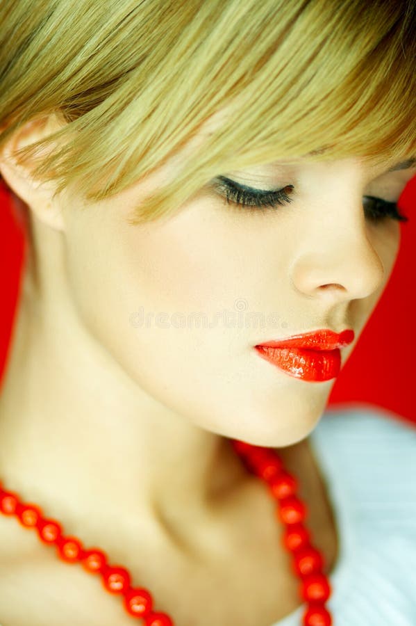 Granos rojos imagen de archivo. Imagen de primer, belleza - 1510299