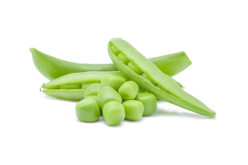 Granos Verdes Sobre Fondo Blanco Imagen de archivo - Imagen de ...