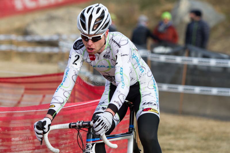 Grant Barry - Masters Cyclocross Racer Editorial Stock Image - Image of ...