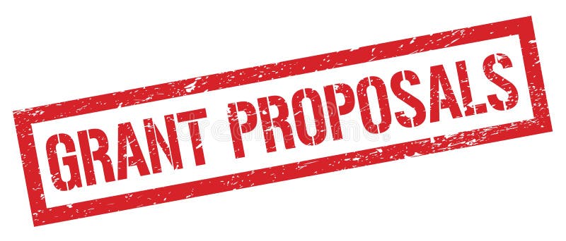 GRANT PROPOSALS Red Grungy Rectangle Stamp Stock Illustration ...