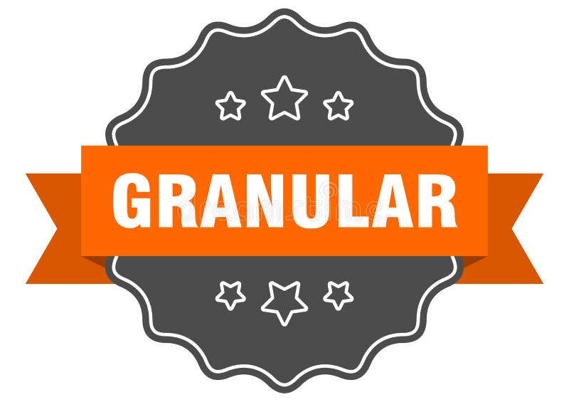 Granular label stock vector. Illustration of ribbon - 194928784