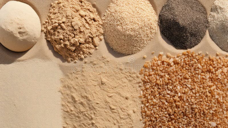 Granular sand textures stock image. Image of gritty - 372881229