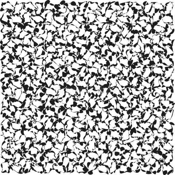 Granular Stone Texture. Black Speckle Field. Rough Vector Pattern ...