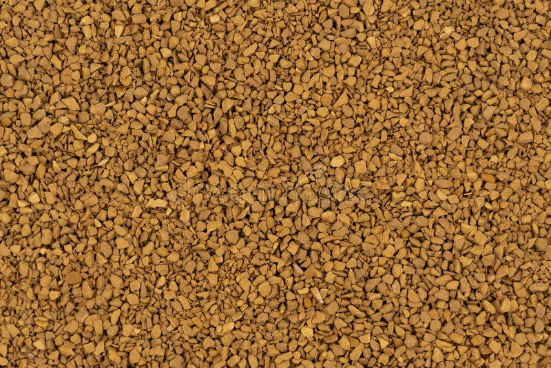 Granulated Coffee Background Texture Stock Image - Image of macro ...