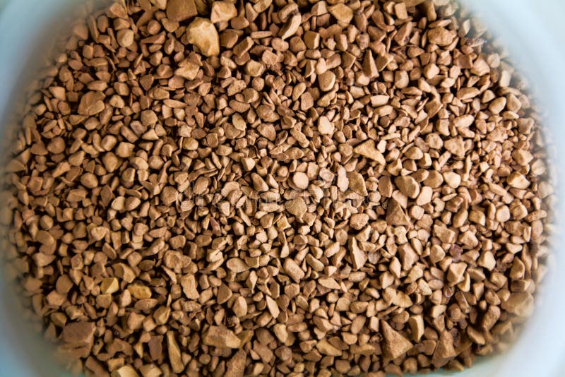Granulated coffee stock photo. Image of poured, caffeine - 25387134