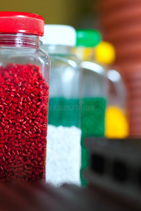 Multicolored Granules in Cans Stock Image - Image of granules ...