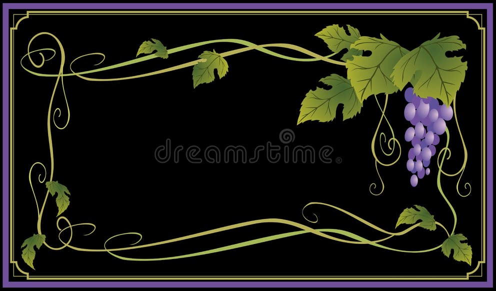 Lush Green Grape Leaves Stock Illustrations – 2,234 Lush Green Grape ...