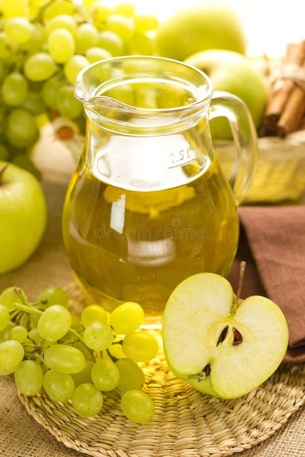Grape and apple juice stock photo. Image of grocery, basket - 27292110