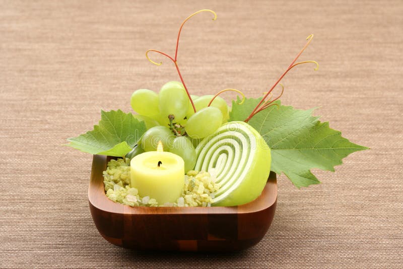 Grape bath stock image. Image of salt, care, bath, relaxation - 5635951