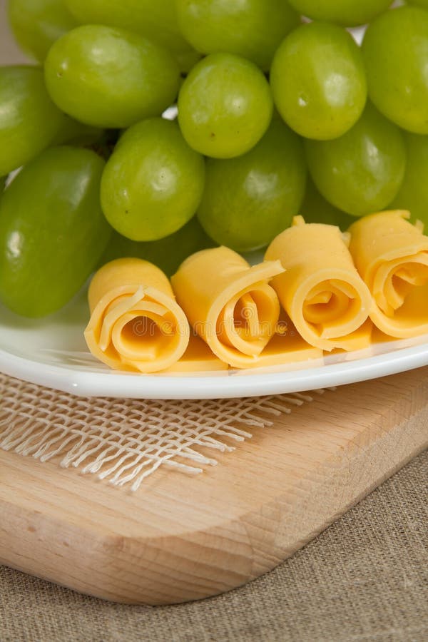 Grape and cheese stock photo. Image of meal, fresh, beverage - 23850212