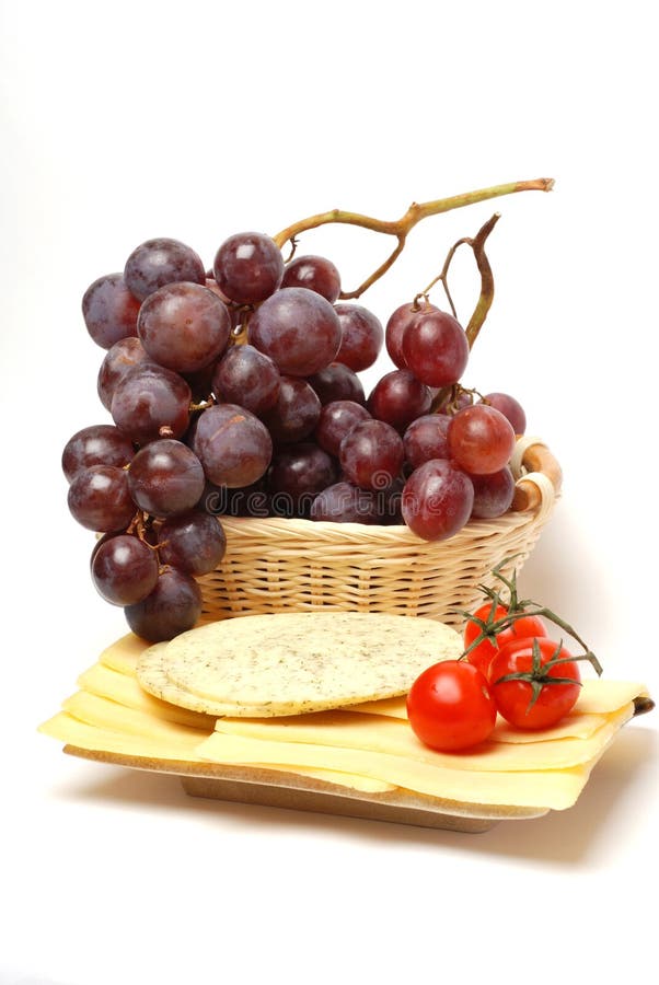 Grape and cheese stock image. Image of cooking, cheese - 7507061