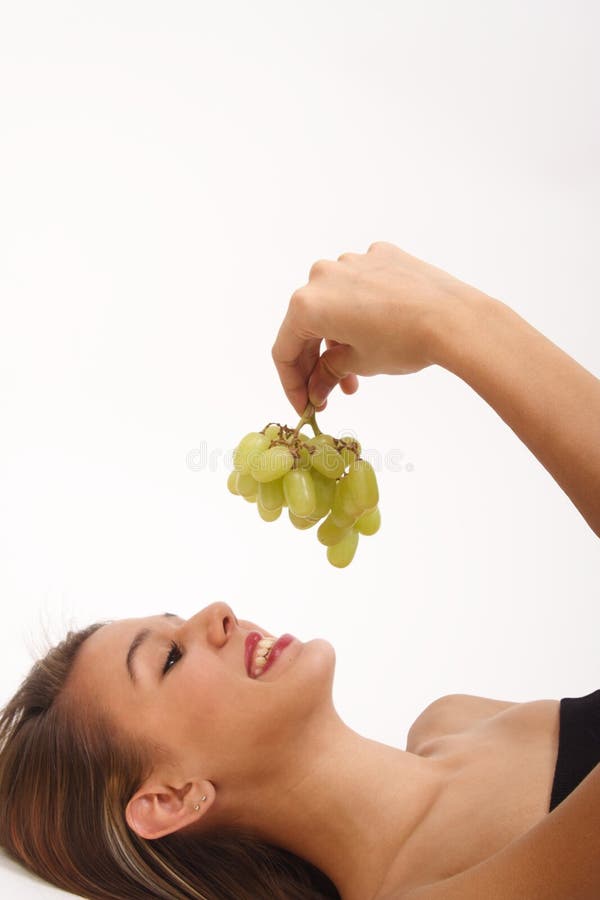 Grape Expectations stock image. Image of holding, eyed - 1369369