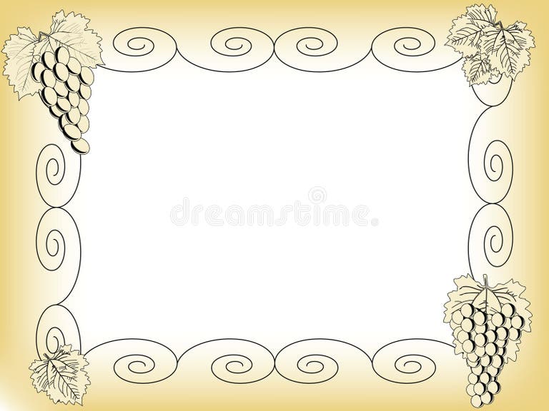 Grape Frame Stock Illustrations – 8,771 Grape Frame Stock Illustrations ...