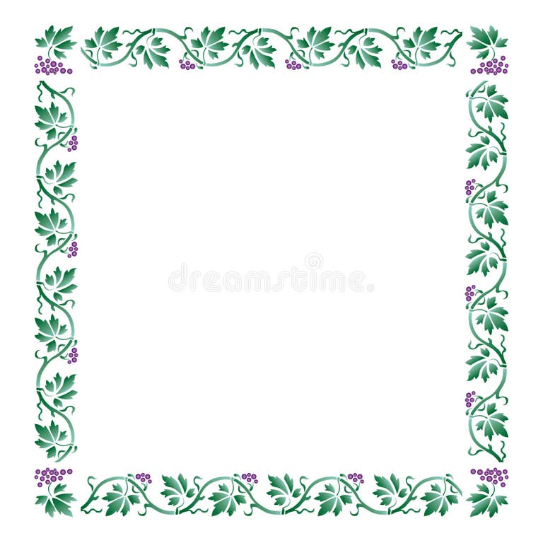 Grape Frame Stock Illustrations – 9,401 Grape Frame Stock Illustrations ...