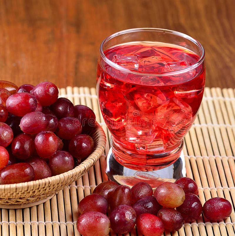 Grape Juice : Lifestyle Natural Healthy Drink Stock Photo - Image of ...