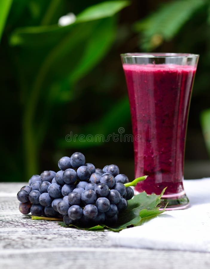 Grape Juice : Lifestyle Natural Healthy Drink Stock Photo - Image of ...